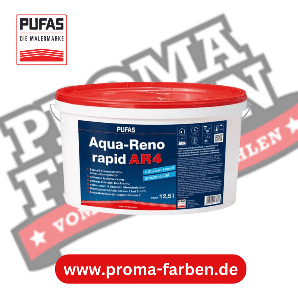 Pufas Aqua-Reno Rapid AR4 12,5L » Jetzt Bei Proma Farben Kaufen