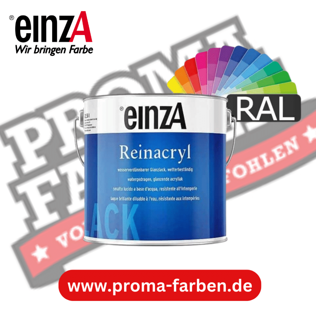 EinzA Reinacryl Glanzlack RAL Farben 3l » Jetzt Bei Proma Farben Kaufen