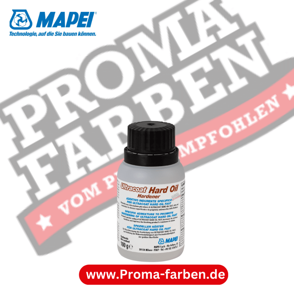 Mapei Ultracoat Hard Oil Hardener 100 G - Härter Zur Zugabe Von Mapei ...