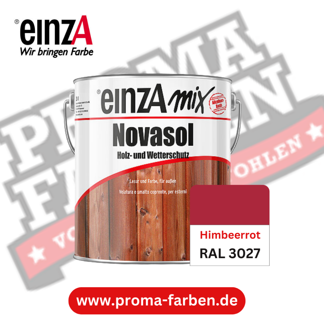 EinzA Mix Novasol RAL 3027 Himbeerrot Jetzt Günstig Kaufen