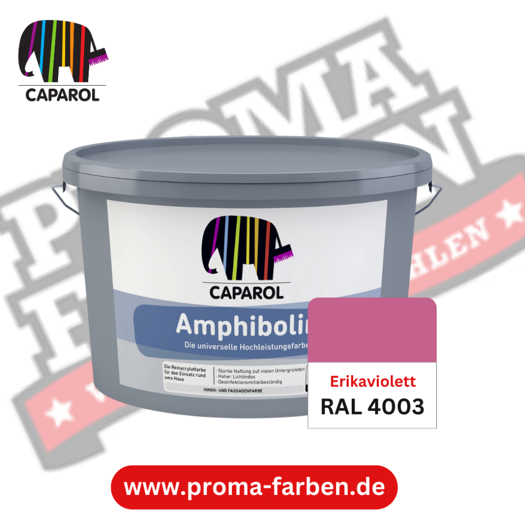 Caparol Amphibolin Fassadenfarbe RAL 4003 Erikaviolett Jetzt Günstig Kaufen